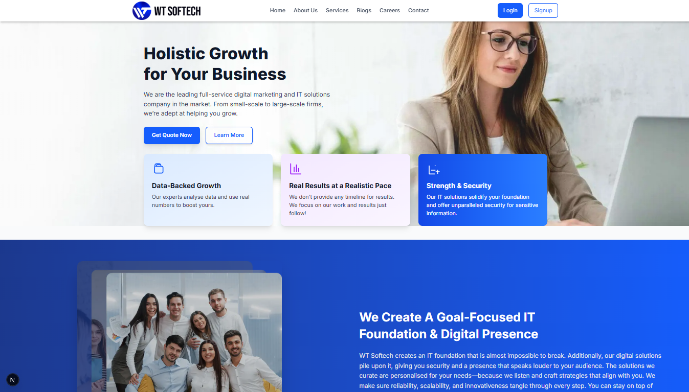 WT SOFTECH - Leading IT Services, Digital Marketing & Consulting Solutions